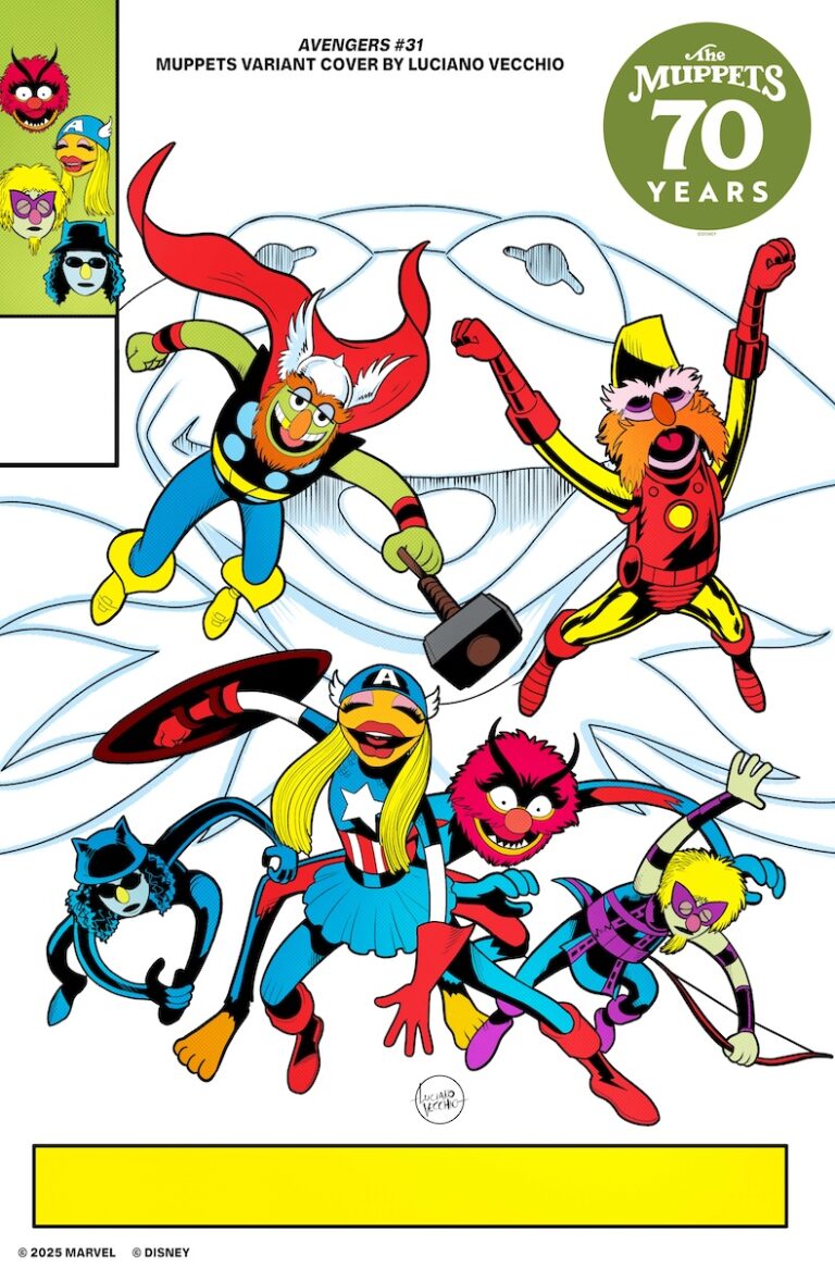 Muppets take over Marvel comic books in variant covers