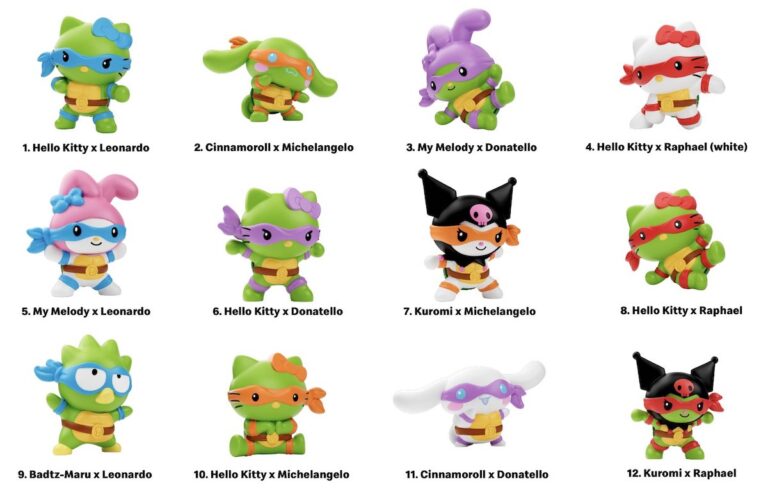 Ninja Turtles Lego Hello Kitty X Michelangelo (2025 Happy Meal Toy ...
