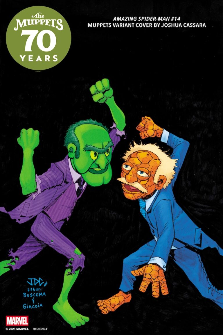 Muppets take over Marvel comic books in variant covers