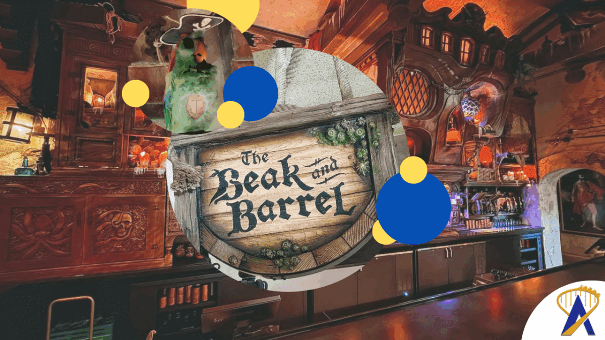 Beak & Barrel | New Pirates of the Caribbean bar, Magic Kingdom