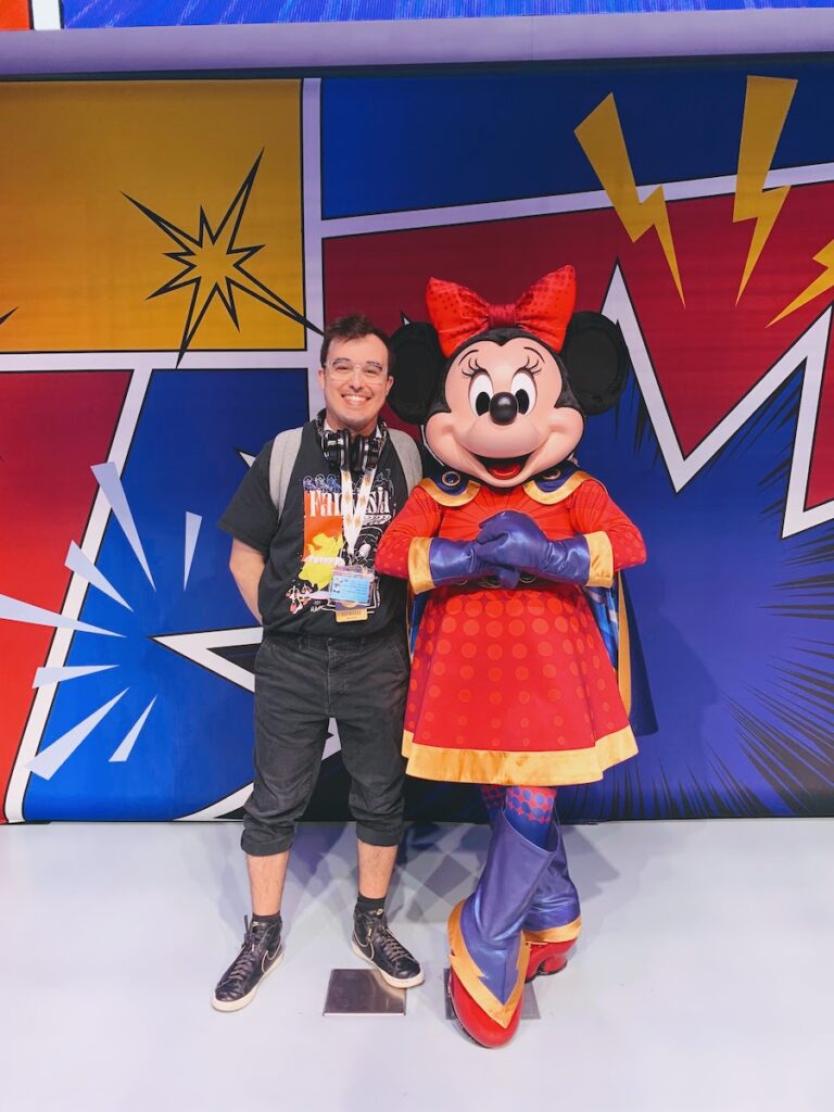 Day in the life of a theme park reporter at a Disney media event