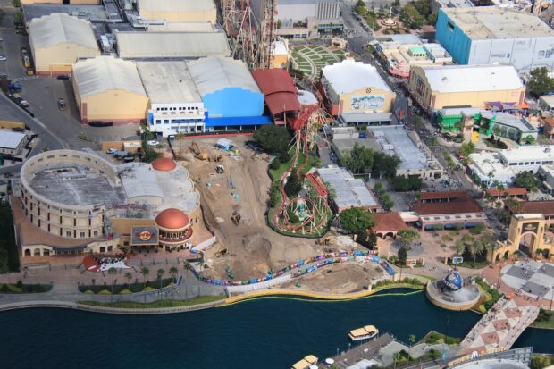 Rip Ride Rockit demolition construction 2025 | Universal Orlando