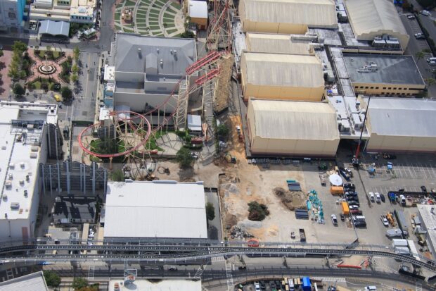 Rip Ride Rockit demolition construction 2025 | Universal Orlando