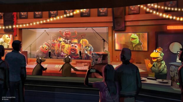 Rock 'n' Roller Coaster Aerosmith closing date, Muppets coming