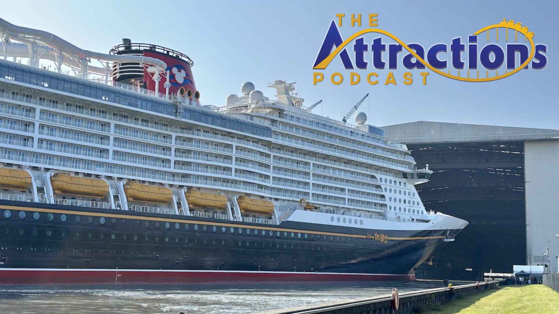 Visiting Disney Destiny cruise ship construction, and more news!