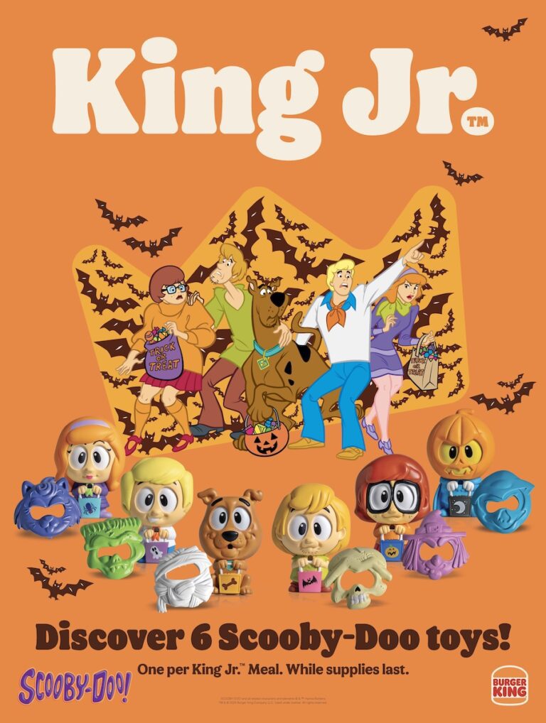 Burger King Scooby-Doo toys for Halloween 2025 | All 6 toys