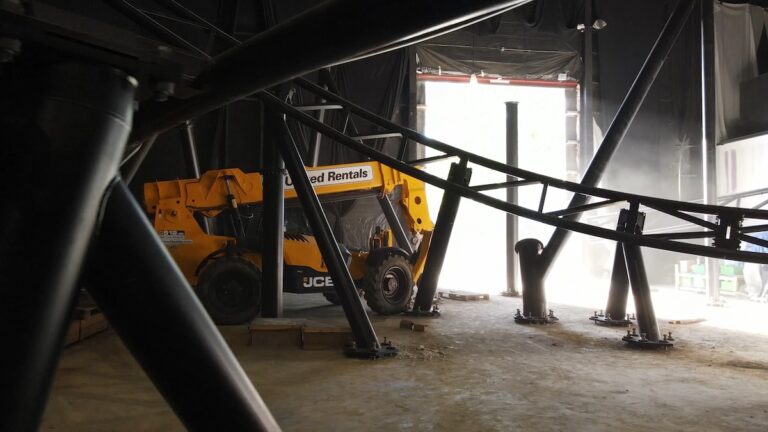 Galacticoaster indoor roller coaster opening at Legoland in 2026