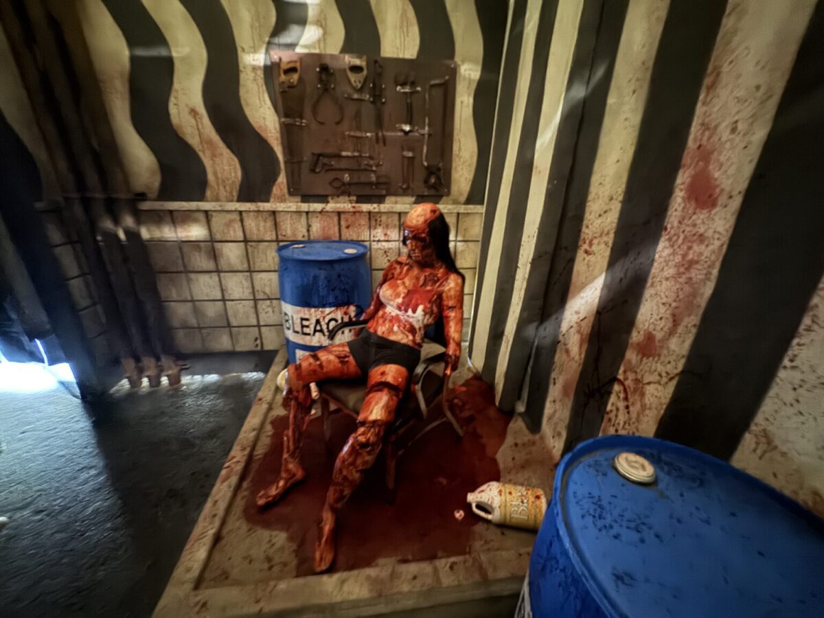 Terrifier and Fallout haunted houses at Halloween Horror Nights