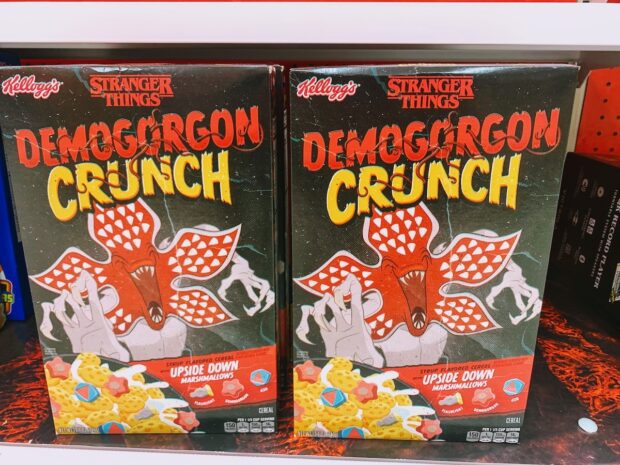 Stranger Things 5 at Target with Demogorgon popcorn bucket