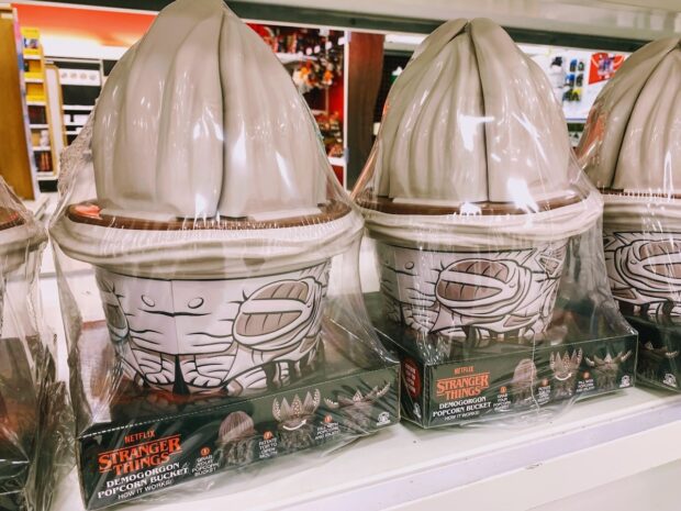 Stranger Things 5 at Target with Demogorgon popcorn bucket