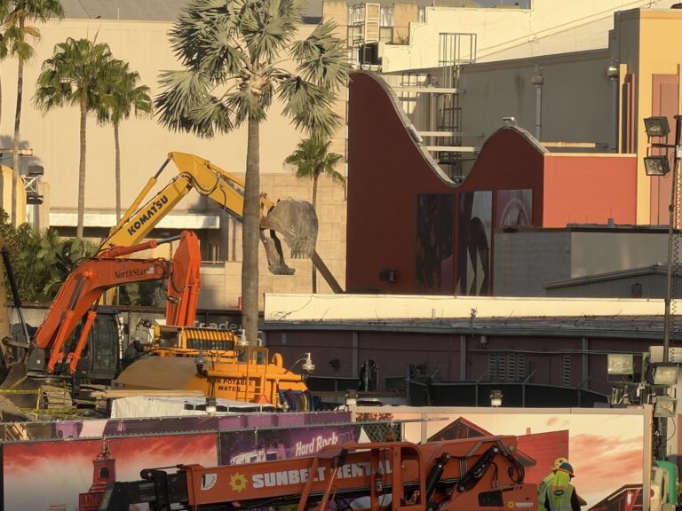 Rip Ride Rockit demolition construction 2025 | Universal Orlando