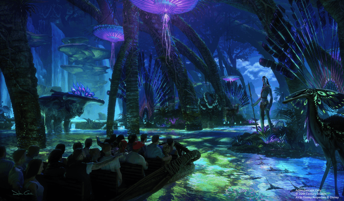 Disney testing Avatar water animatronics for California Adventure?