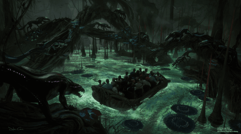 Disney testing Avatar water animatronics for California Adventure?