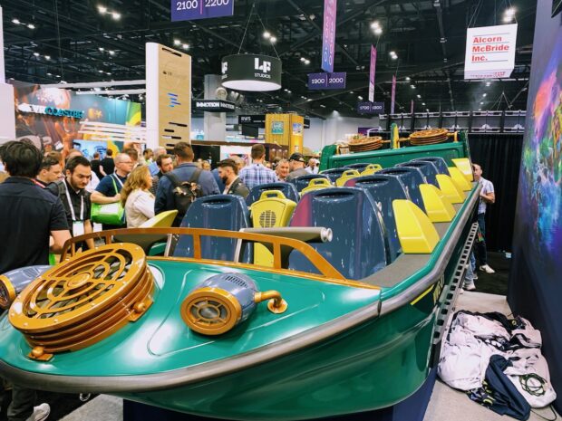 IAAPA Expo: Ride vehicles revealed for new theme park attractions