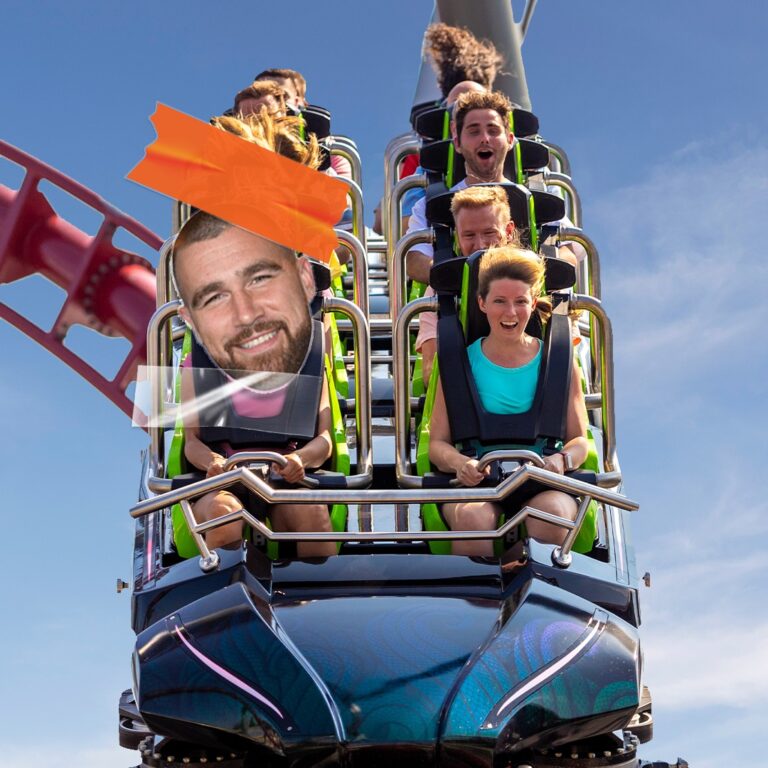 Travis Kelce, Six Flags developing 'branding relationship'