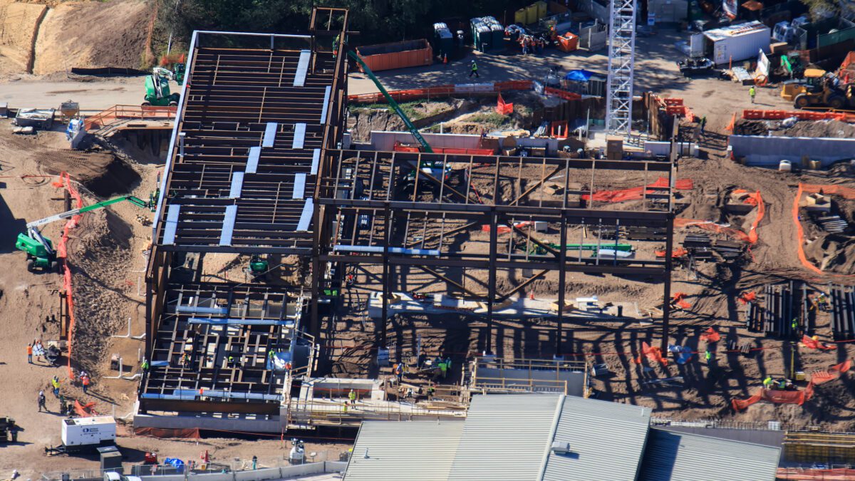 Tropical Americas construction | Encanto, Disney's Animal Kingdom