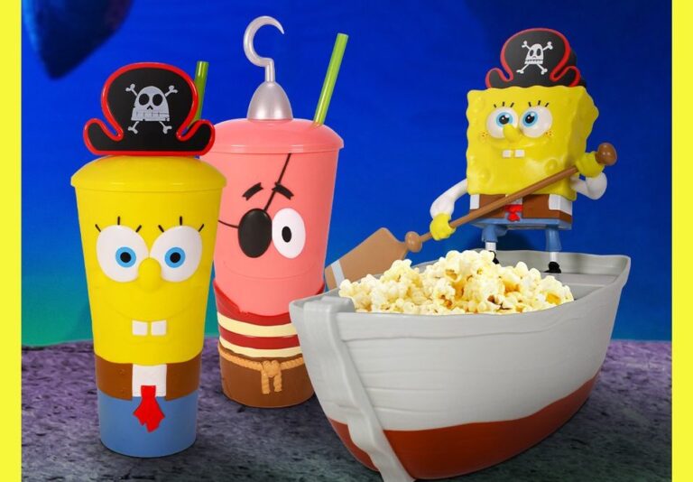 SpongeBob popcorn bucket | Regal, AMC, Cinemark theaters