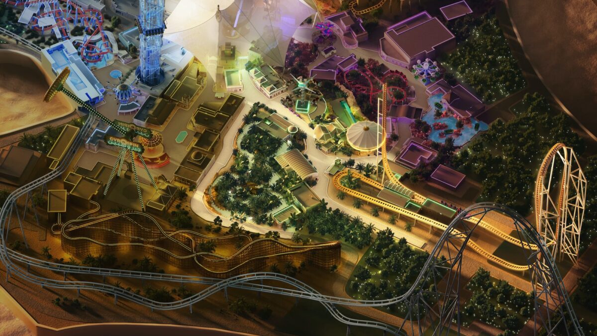 'First Six Flags theme park,' not amusement park, now open