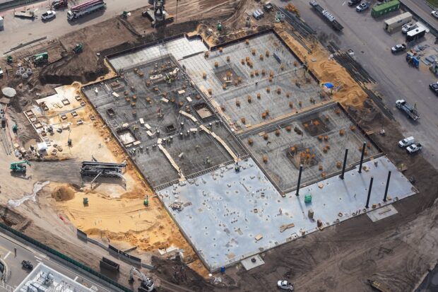 Monsters, Inc. coaster construction | Disney's Hollywood Studios