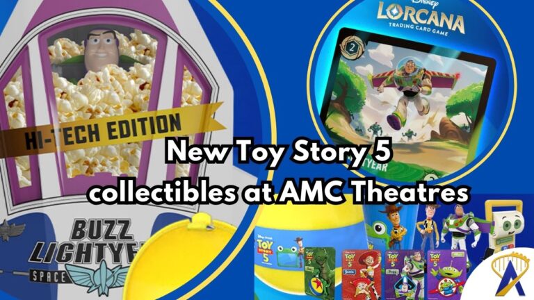 AMC reveals exclusive Toy Story 5 popcorn bucket, Lorcana card, and ...