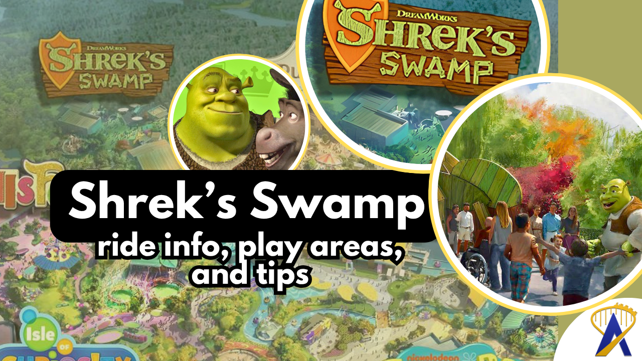Shrek's Swamp at Universal Kids Resort: height requirements, activities ...